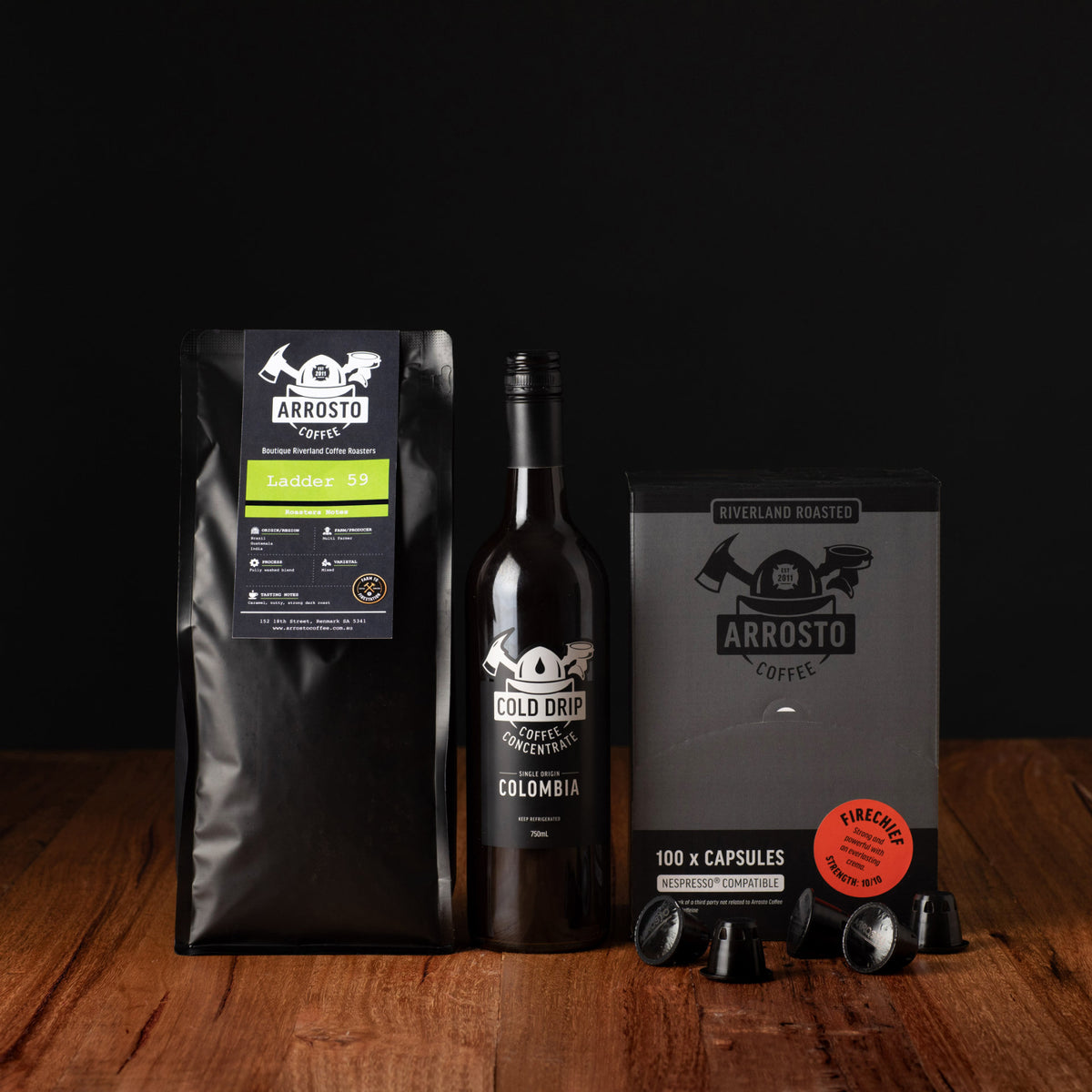 Combo Pack - Beans-Cold Drip-Capsules | Arrosto Coffee